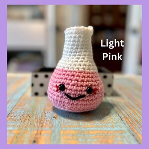 Crochet Erlenmeyer Flask, Amigurumi Chemistry Flask, Crochet Lab ...