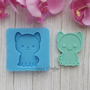 Cat Mold, 5 Cm, for Resin and Polymer Clay - Etsy