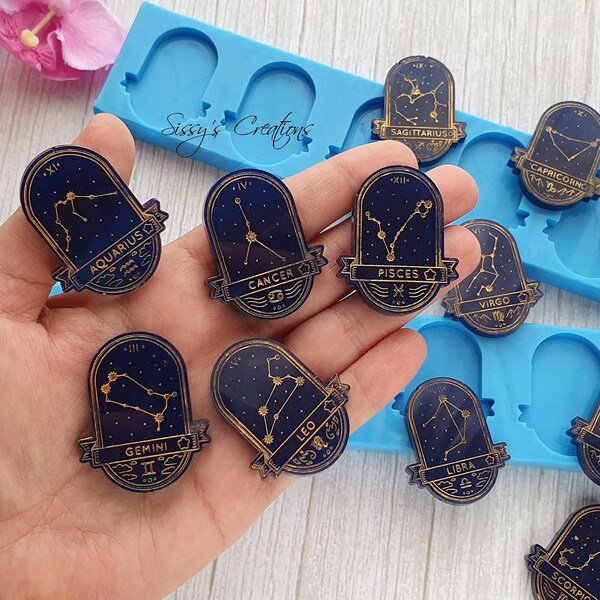 Zodiac Mold - Etsy UK