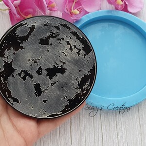 BIG Moon Mold, 10 Cm, for Resin and Polymer Clay - Etsy