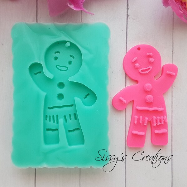 Gingerbread Man Mold - Etsy
