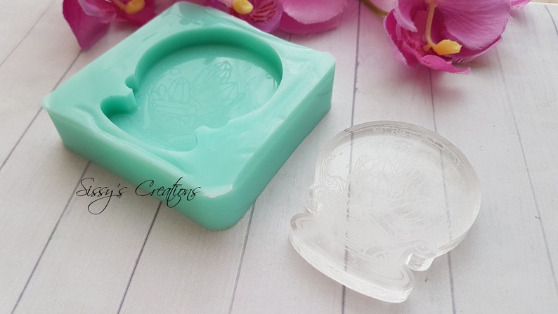 Crystals Ball Mold 5 cm for Resin and Polymer Clay | Etsy