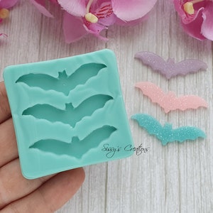 Bats Mold, 4 Cm, for Resin and Polymer Clay - Etsy