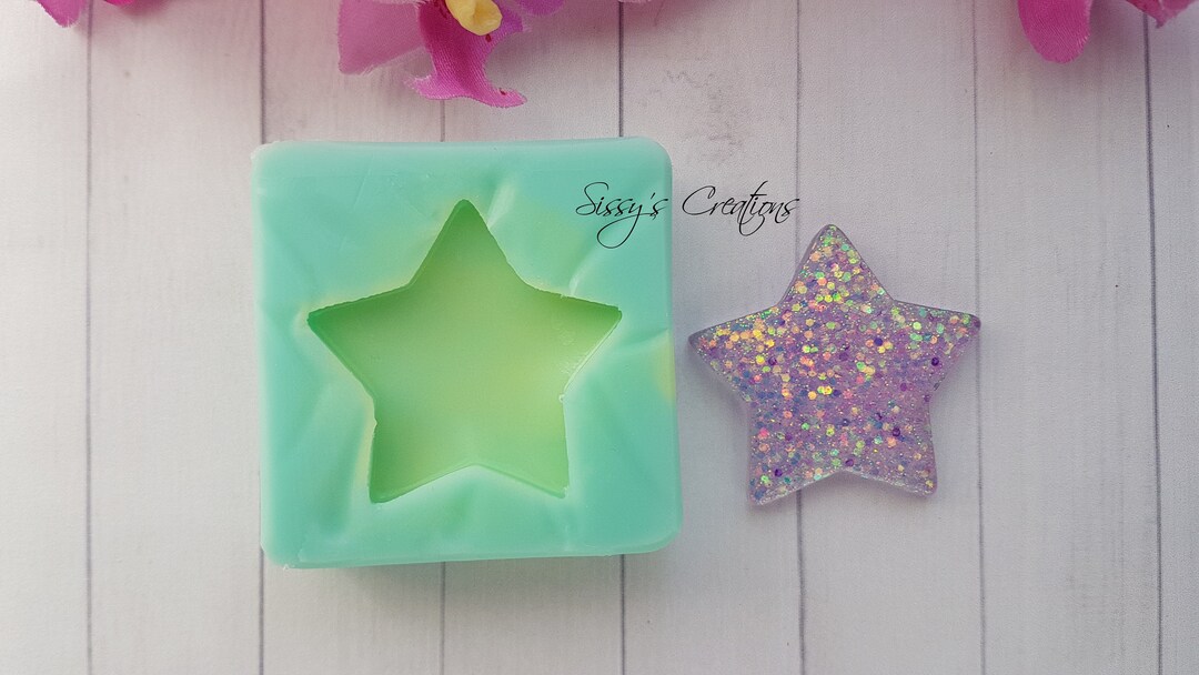 Star Mold, 4 Cm, for Resin and Polymer Clay - Etsy