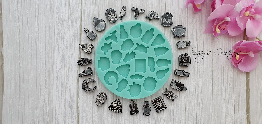 22 Pcs Magic Mold Palette, 2 Cm, for Resin and Polymer Clay - Etsy