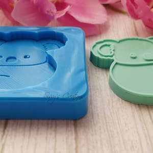 Koala Mold, 5 Cm, for Resin and Polymer Clay - Etsy