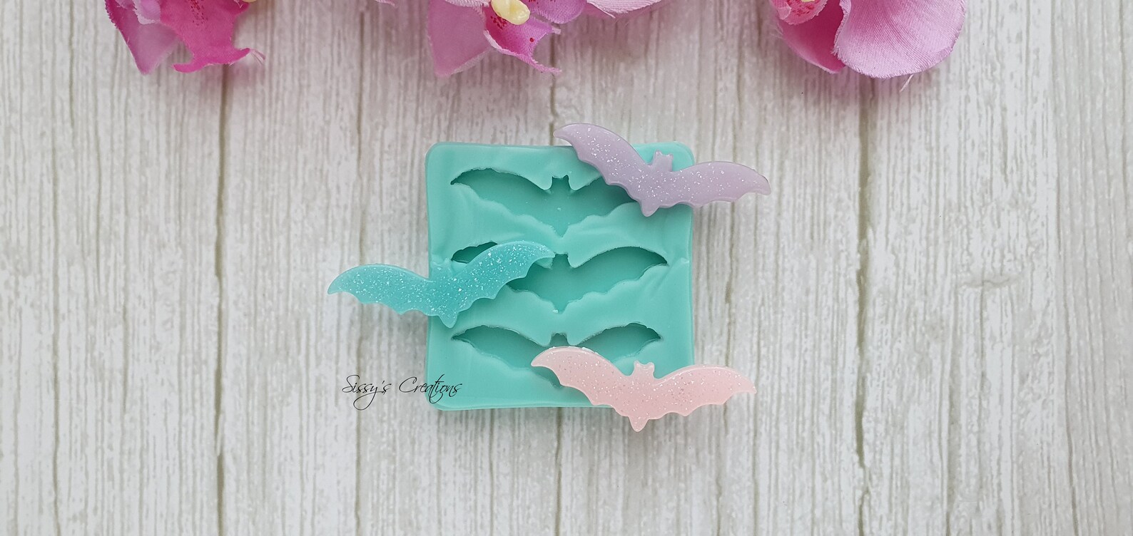 Bats Mold 4 Cm for Resin and Polymer Clay - Etsy