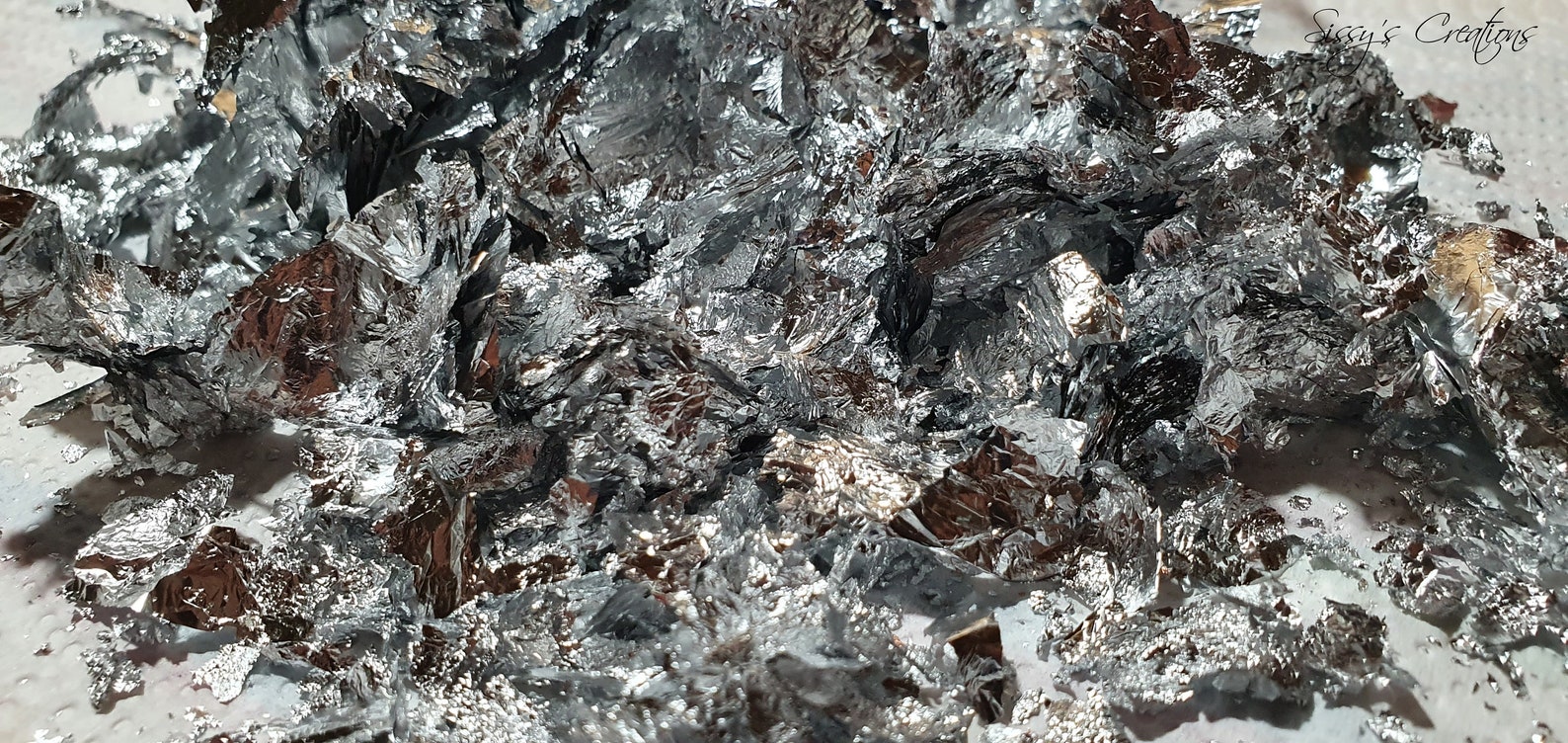 Silver Leaf Flakes 3 Grams Gold Leaf Metal Flakes Nail Art - Etsy