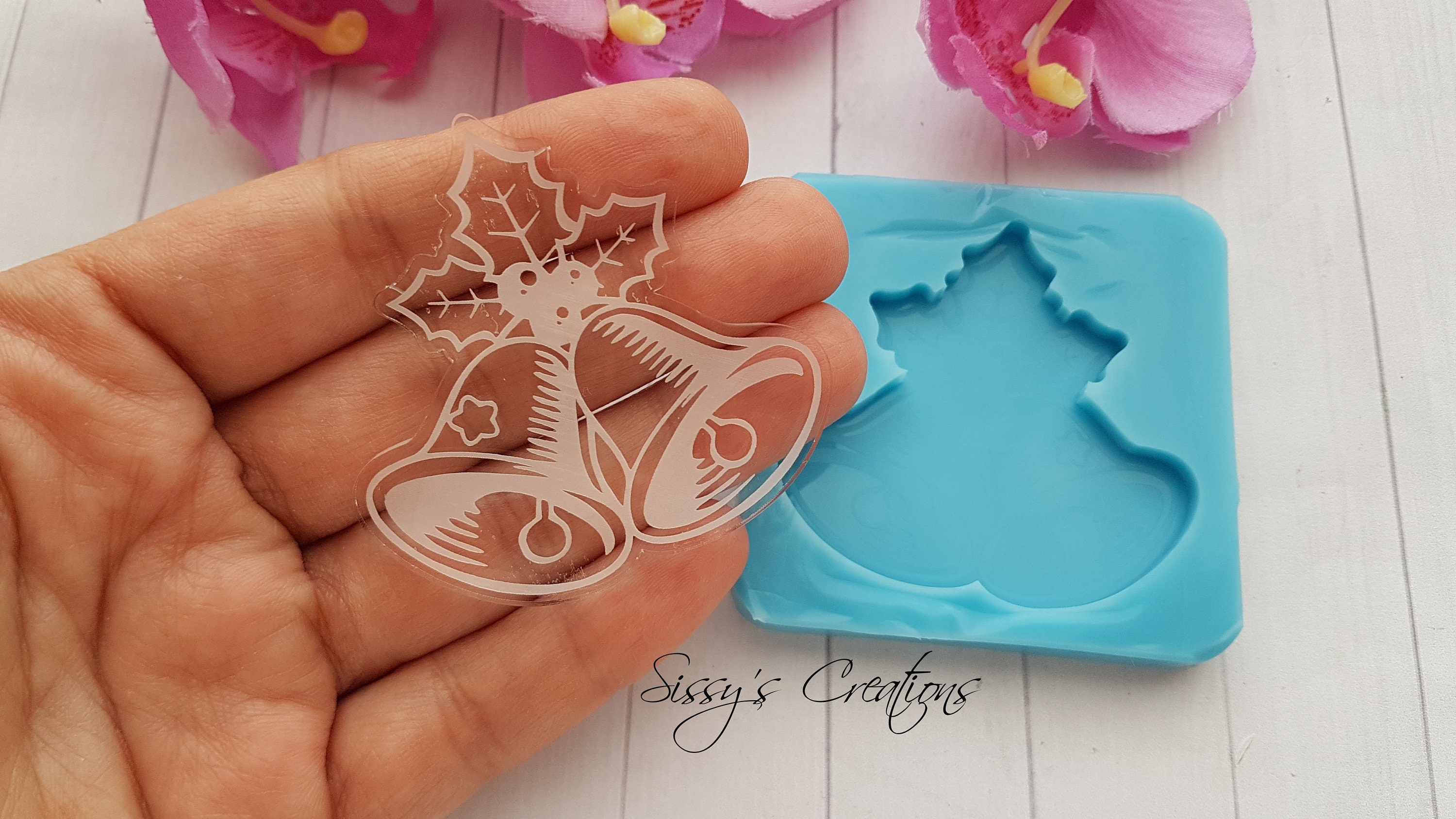 Christmas Bells Mold 5 Cm for Resin and Polymer Clay | Etsy