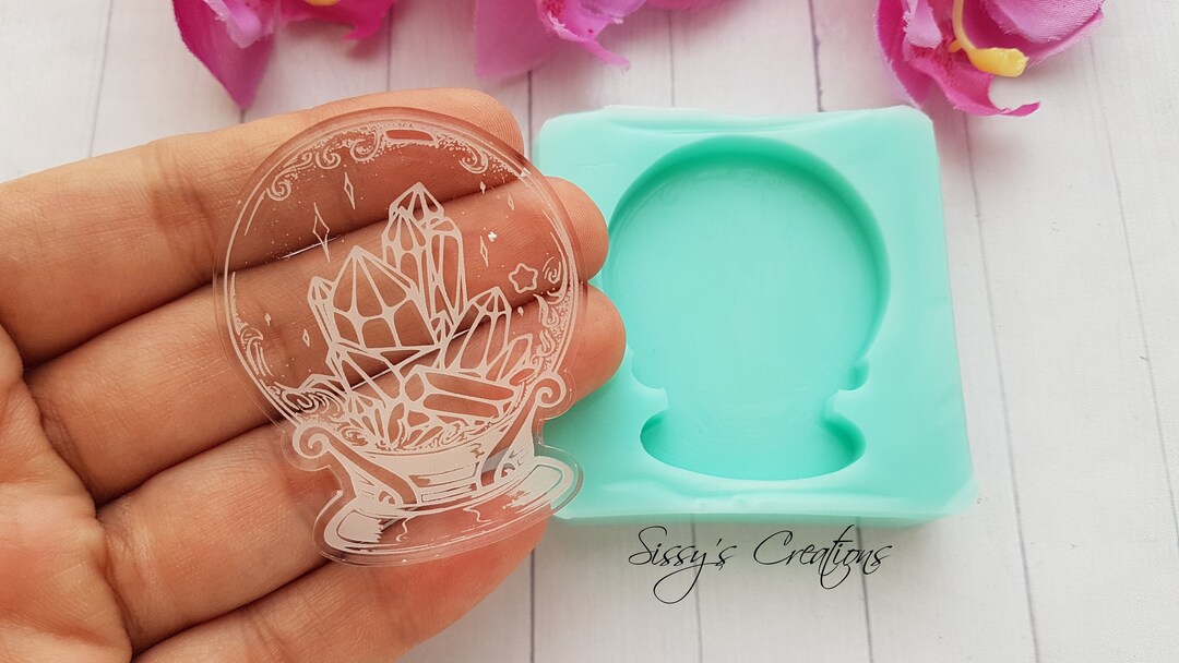 Crystals Ball Mold, 5 Cm for Resin and Polymer Clay - Etsy
