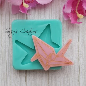 Swan Origami Mold, 5 Cm, for Resin, Polymer Clay, Wax, Soap... - Etsy