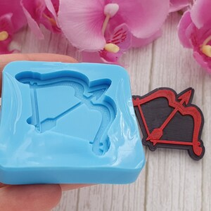 Archery Mold, 5 Cm, for Resin, Polymer Clay, Jasmonite, Soap, Wax ...