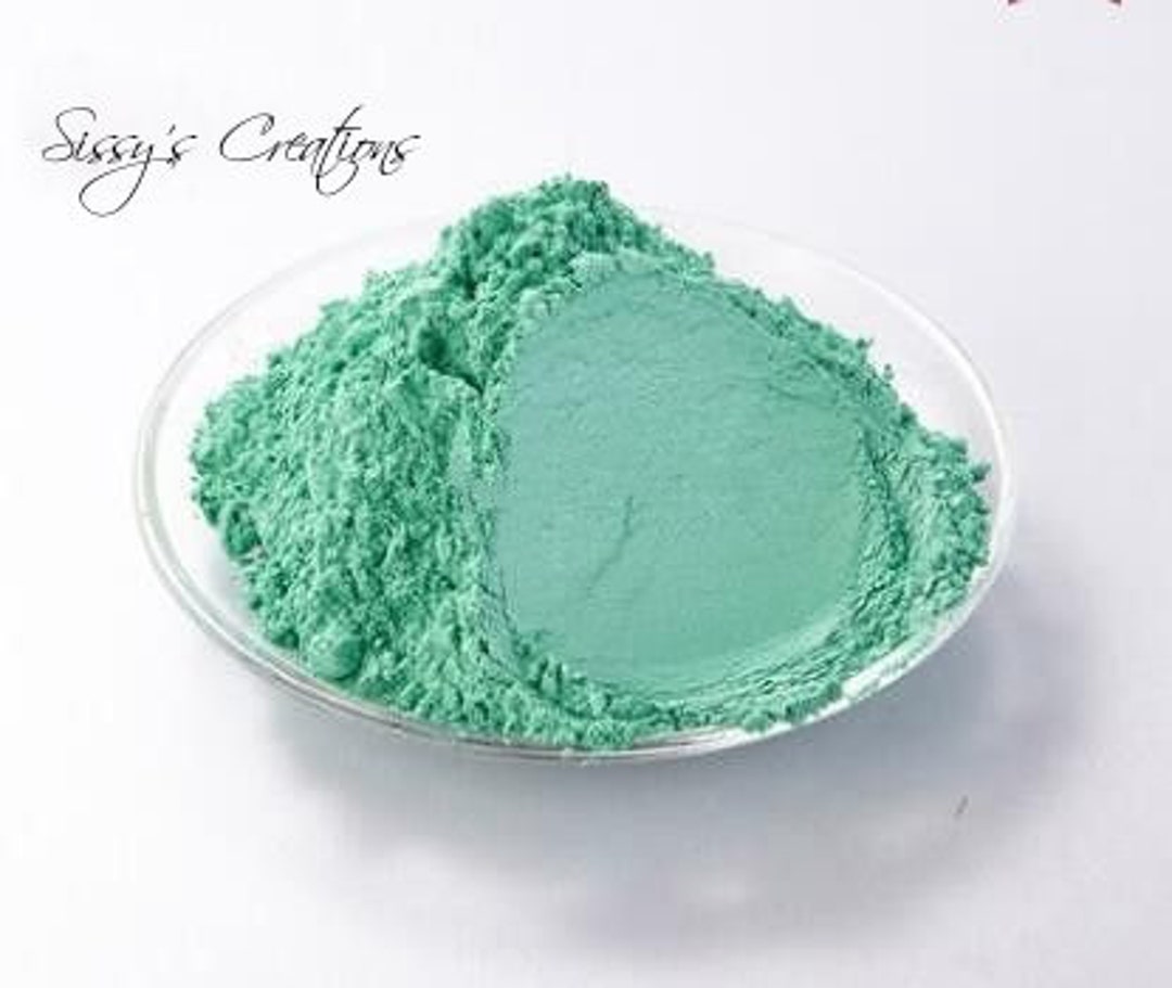 Light Green Pigment Colour for Resin and Polymer Clay - Etsy