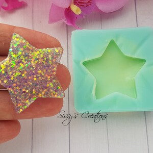 Star Mold, 4 Cm, for Resin and Polymer Clay - Etsy