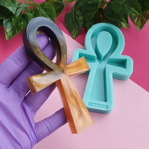 BIG Egyptian Cross Ankh, Ancient Egypt, 12 Cm, for Epoxy Resin, Polymer ...