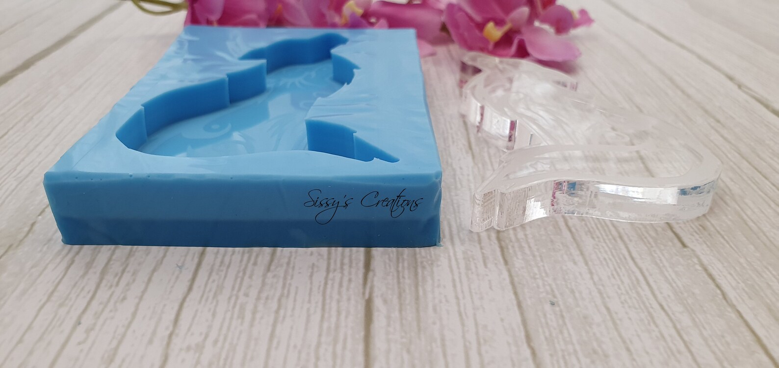 BIG Wolf Mold 10 Cm for Resin and Polymer Clay | Etsy