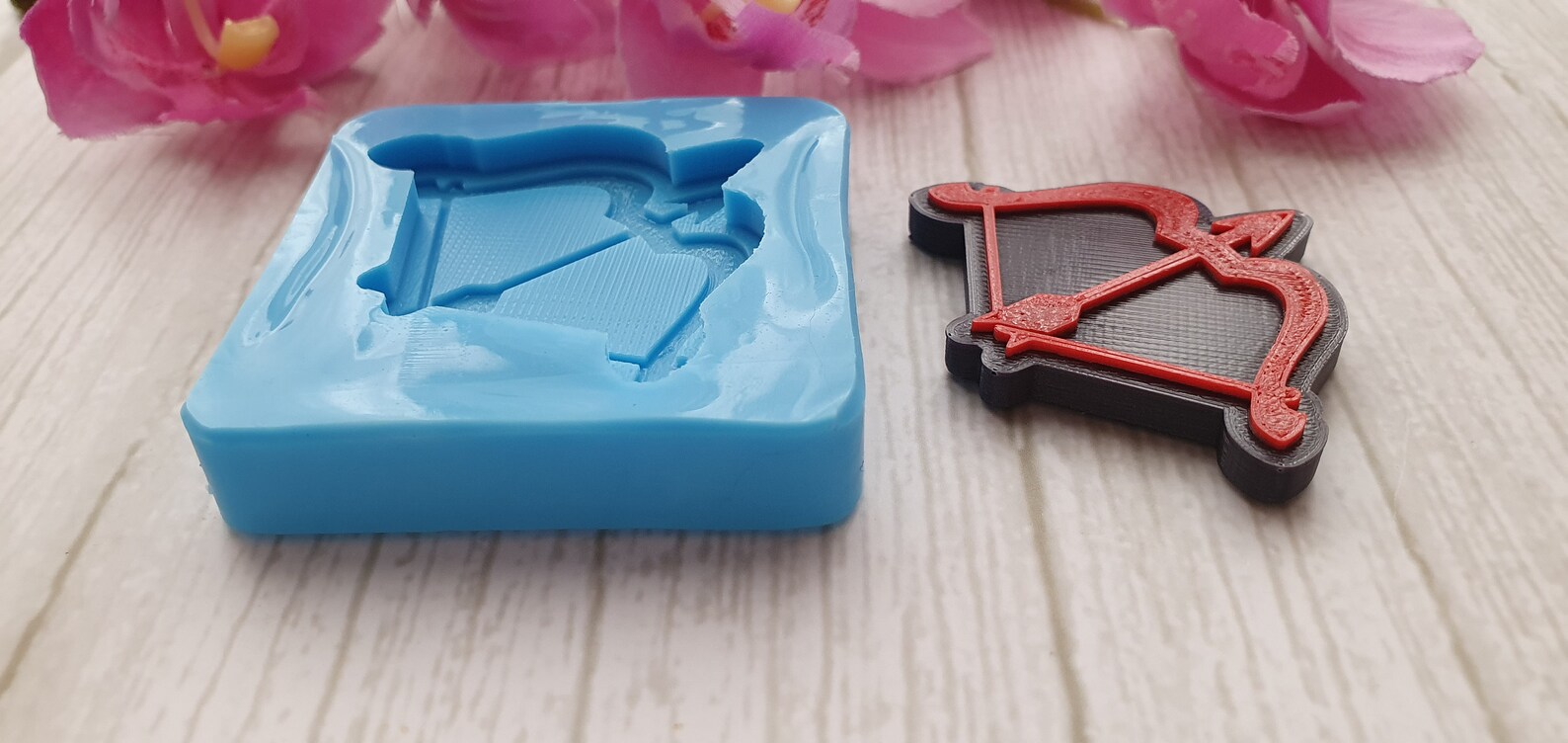 Archery Mold 5 Cm for Resin Polymer Clay Jasmonite Soap - Etsy