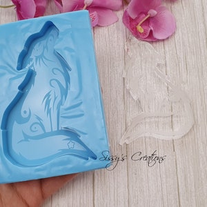 BIG Wolf Mold, 10 Cm, for Resin and Polymer Clay - Etsy