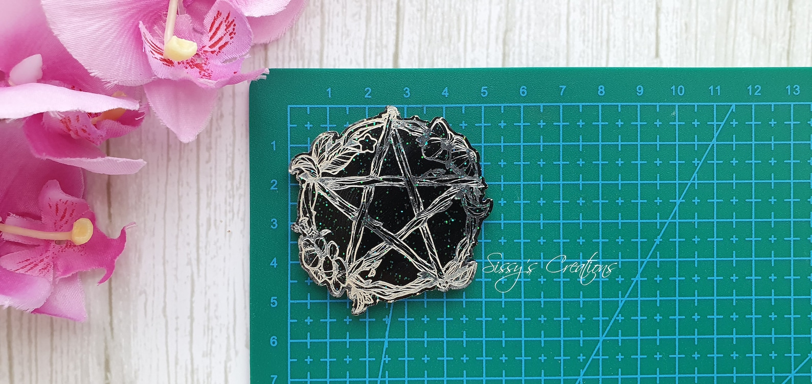 Pentacle Wicca Mold 5 Cm for Resin and Polymer Clay - Etsy