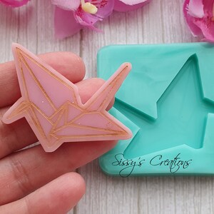 Swan Origami Mold, 5 Cm, for Resin, Polymer Clay, Wax, Soap... - Etsy
