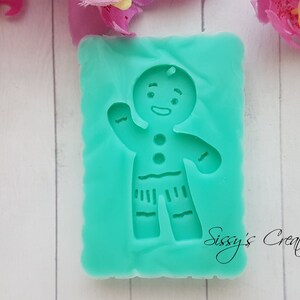 Christmas Gingerbread Man Mold, 5 Cm, for Resin and Polymer Clay - Etsy
