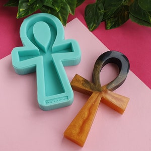 BIG Egyptian Cross Ankh, Ancient Egypt, 12 Cm, for Epoxy Resin, Polymer ...