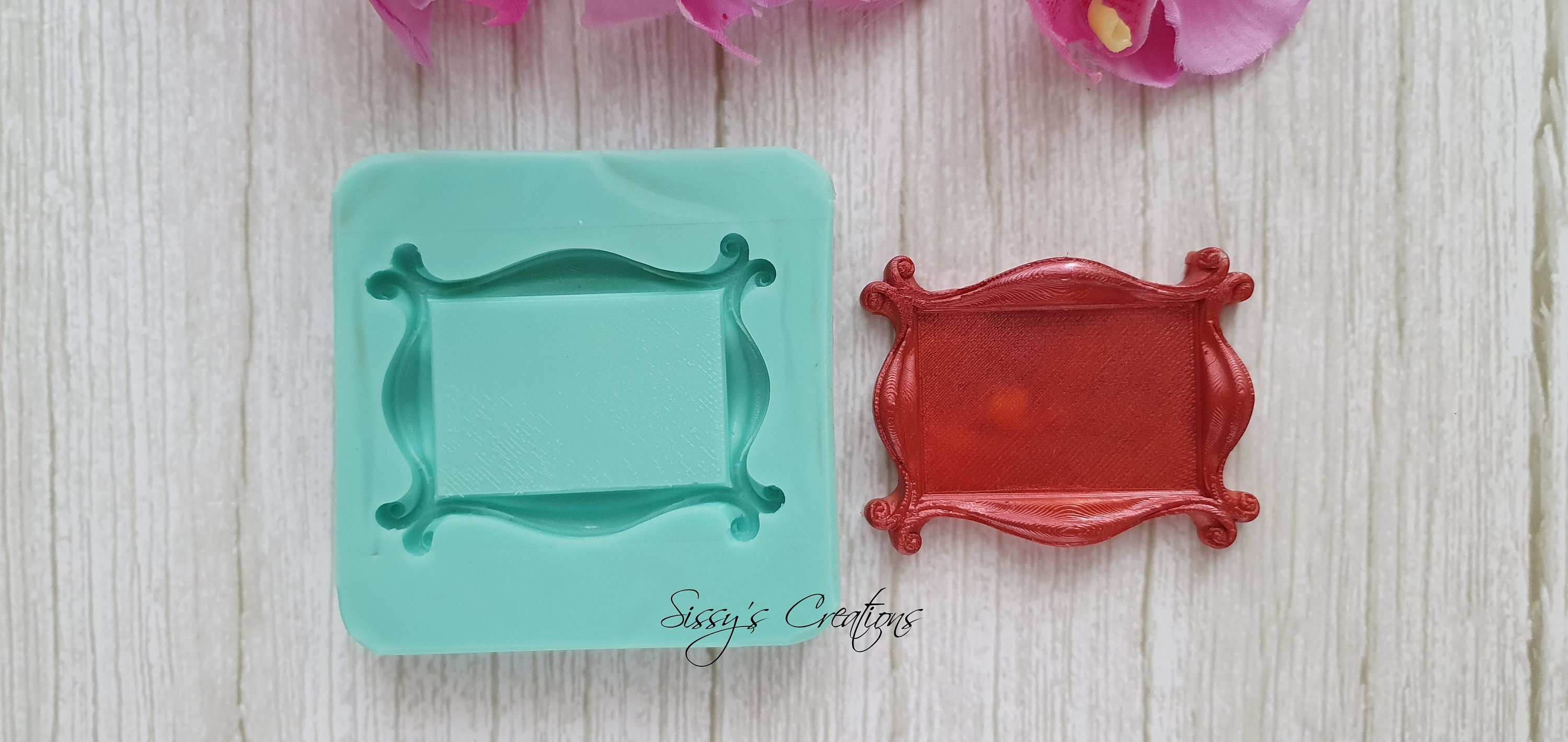 Frame Mold 6 cm for Resin and Polymer Clay | Etsy