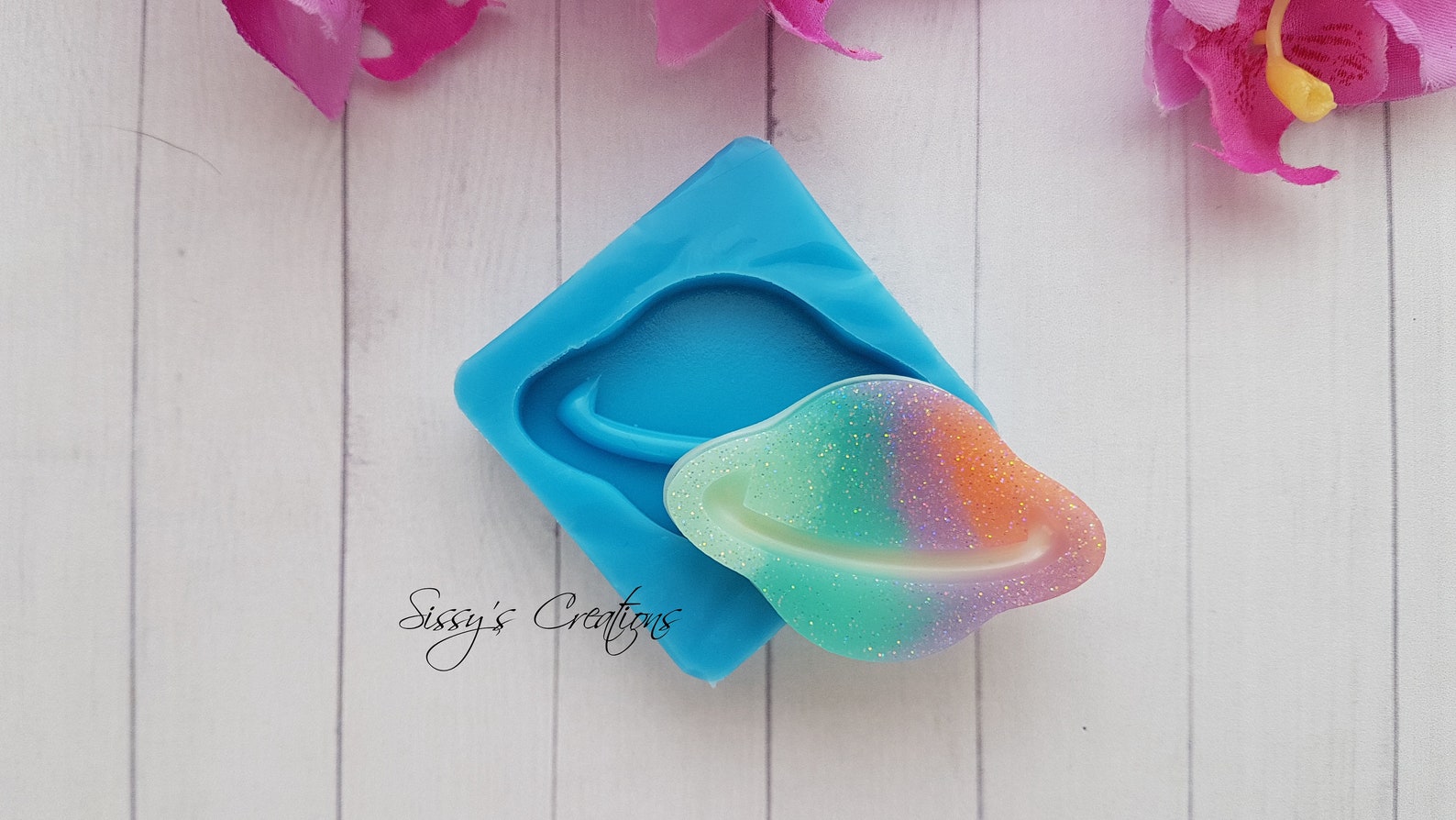 Planet Mold 5 cm for Resin and Polymer Clay | Etsy