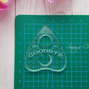 Ouija Goodbye Planchette Mold, 5 Cm, for Resin and Polymer Clay - Etsy