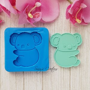 Koala Mold, 5 Cm, for Resin and Polymer Clay - Etsy