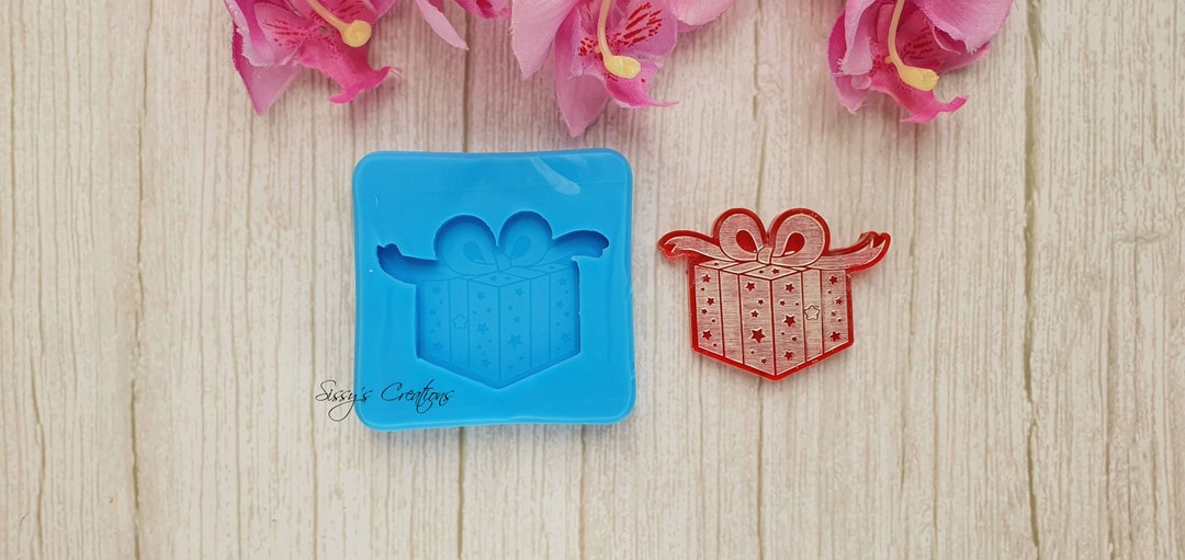 Christmas Gift Box Mold, 5 Cm, for Resin and Polymer Clay - Etsy