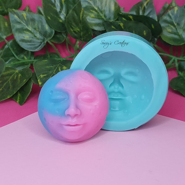 Moon Face Mold - Etsy
