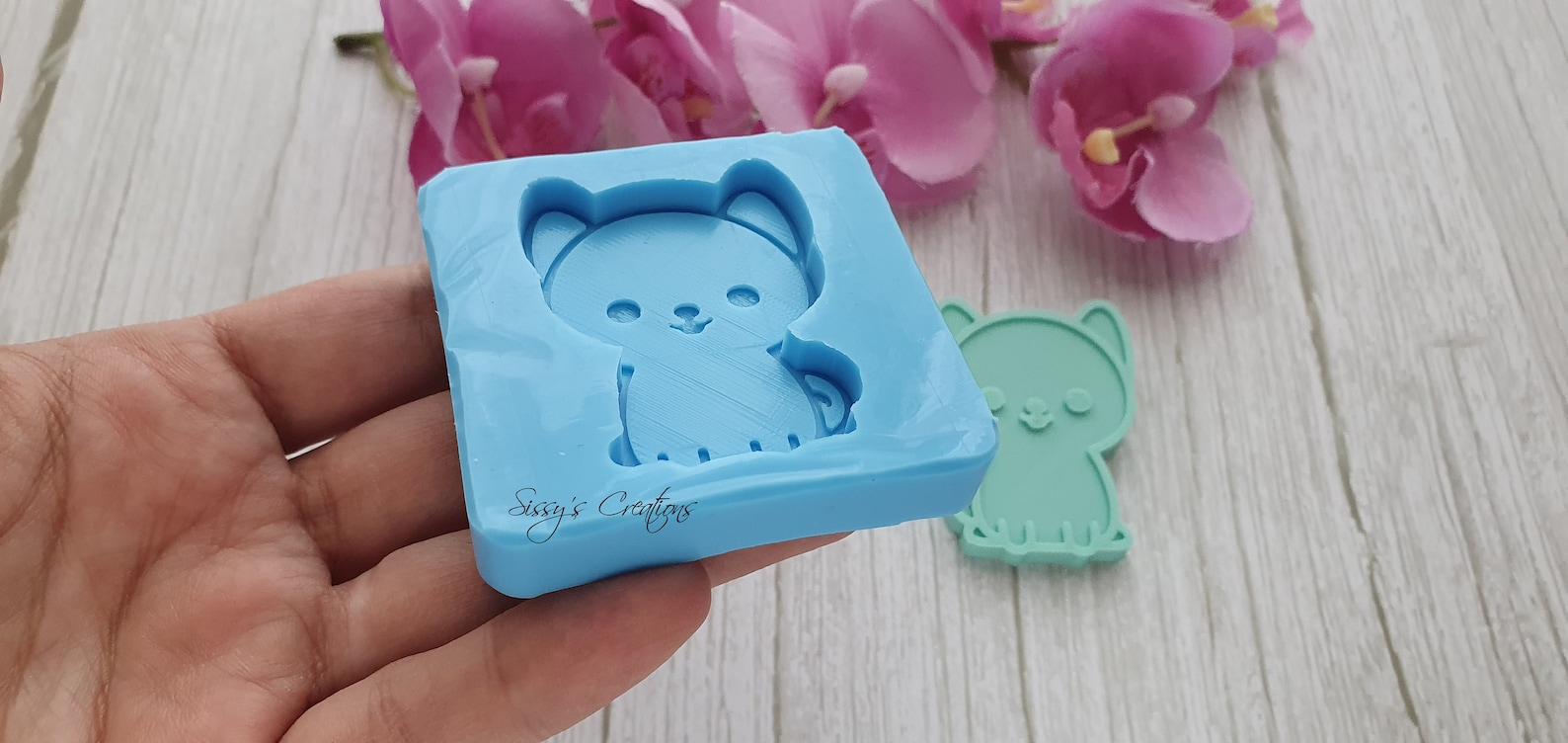 Cat Mold 5 Cm for Resin and Polymer Clay - Etsy