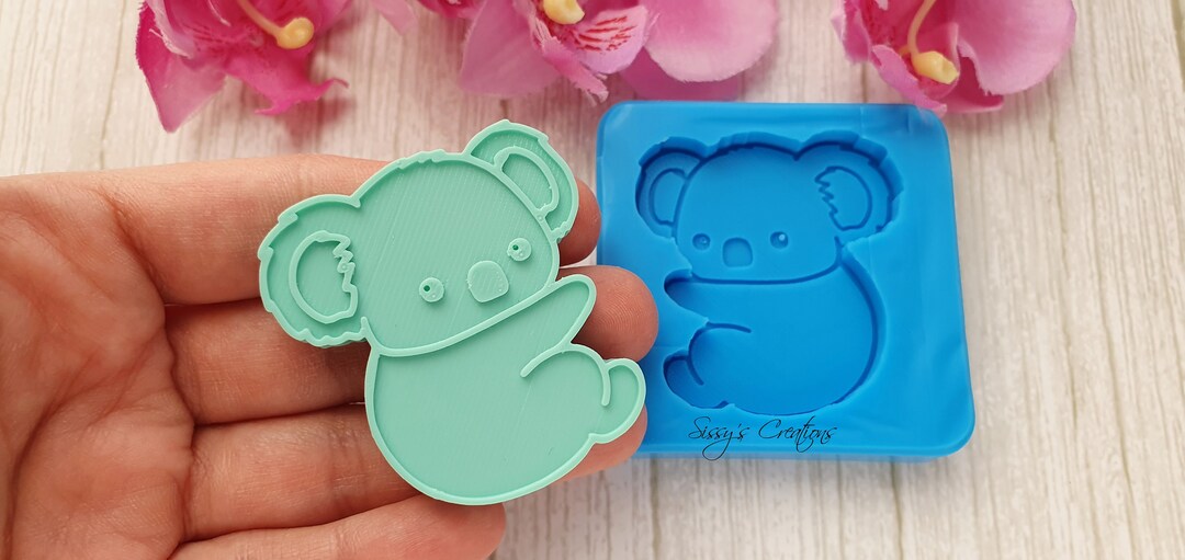 Koala Mold, 5 Cm, for Resin and Polymer Clay - Etsy
