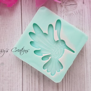Hummingbird Mandala Mold, 5 Cm, for Resin and Polymer Clay - Etsy