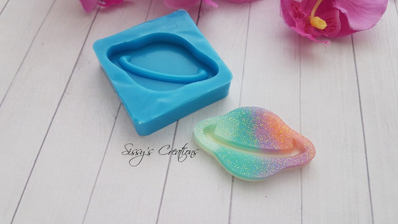Planet Mold 5 cm for Resin and Polymer Clay | Etsy
