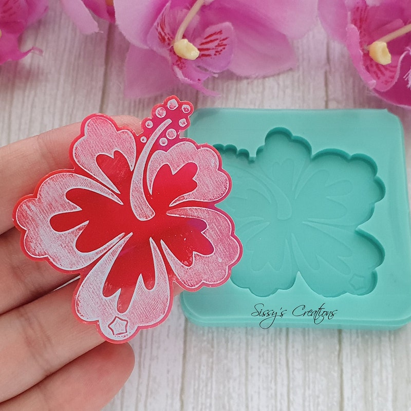 Hibiscus Silicone Molds - Etsy