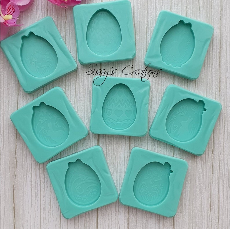 Easter Egg Mold 4 Cm for Resin and Polymer Clay | Etsy