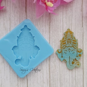 Ganesha Mold 5 Cm for Resin and Polymer Clay - Etsy