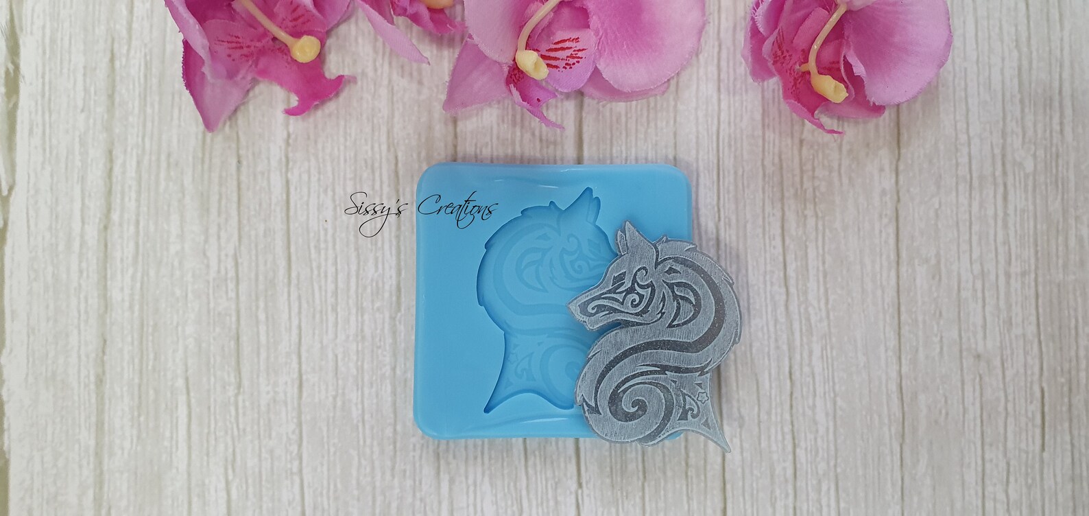 Wolf Mandala Mold 5 Cm for Resin and Polymer Clay - Etsy