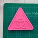 Biohazard Symbol Mold, 5 Cm, for Resin and Polymer Clay - Etsy