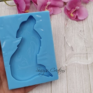 BIG Wolf Mold, 10 Cm, for Resin and Polymer Clay - Etsy