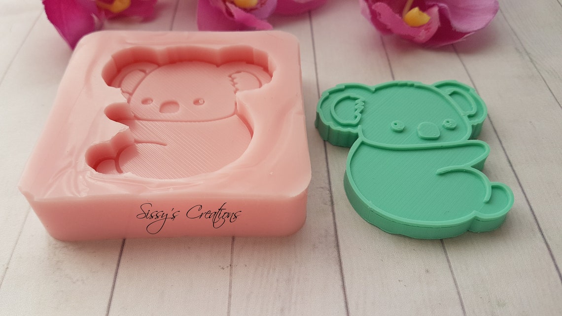 Koala Mold 5 Cm for Resin and Polymer Clay | Etsy