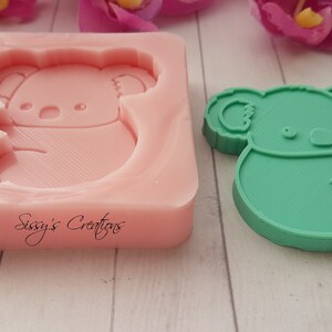 Koala Mold 5 Cm for Resin and Polymer Clay | Etsy