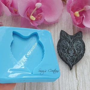 Wolf Silicone Mold 5 Cm for Resin and Polymer Clay - Etsy