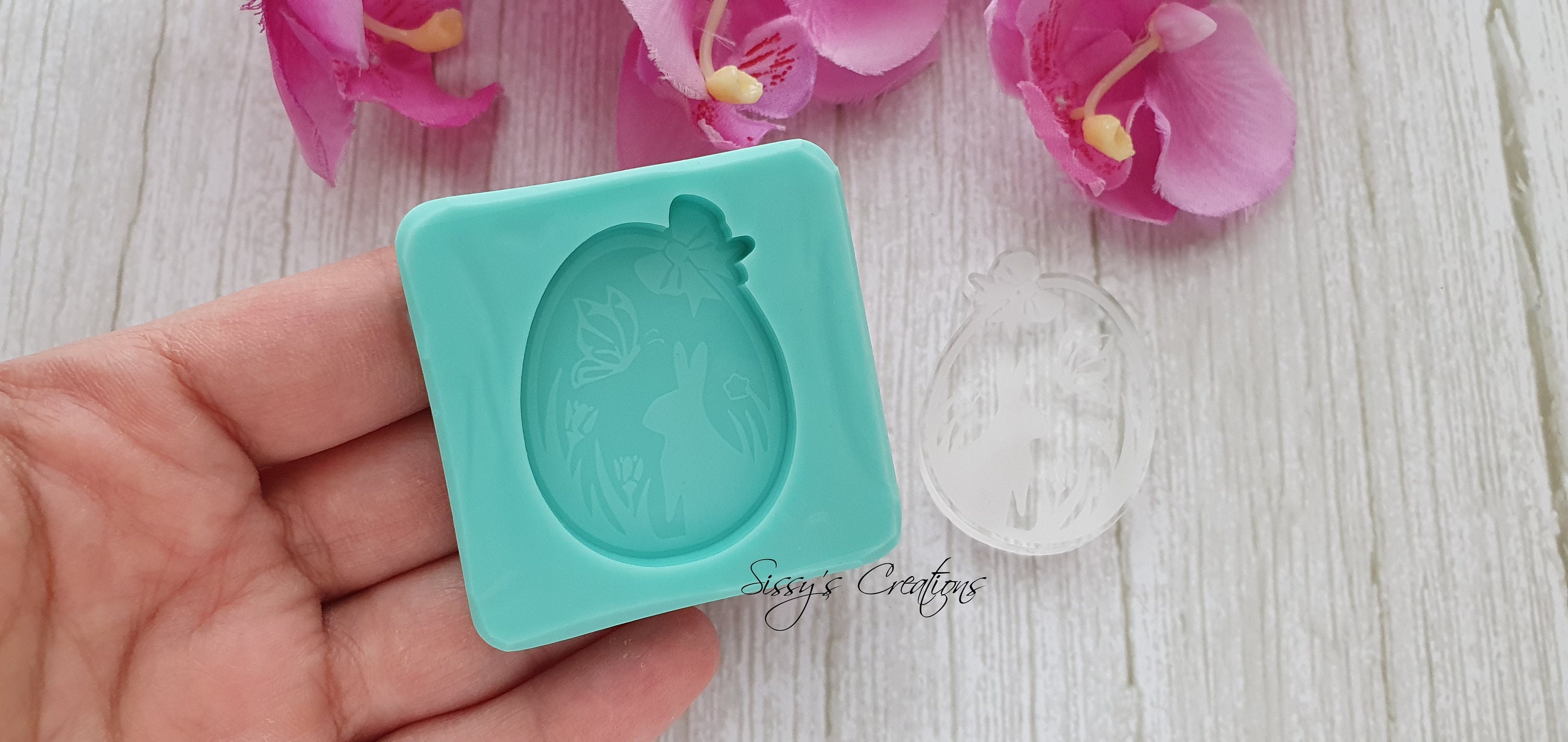 Easter Egg Mold 4 cm for Resin and Polymer Clay | Etsy