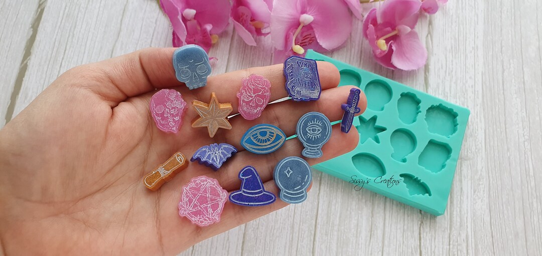 13 Pcs Witchcraft / Magic Mold, 2 Cm, for Resin and Polymer Clay - Etsy