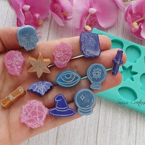 13 Pcs Witchcraft / Magic Mold, 2 Cm, for Resin and Polymer Clay - Etsy