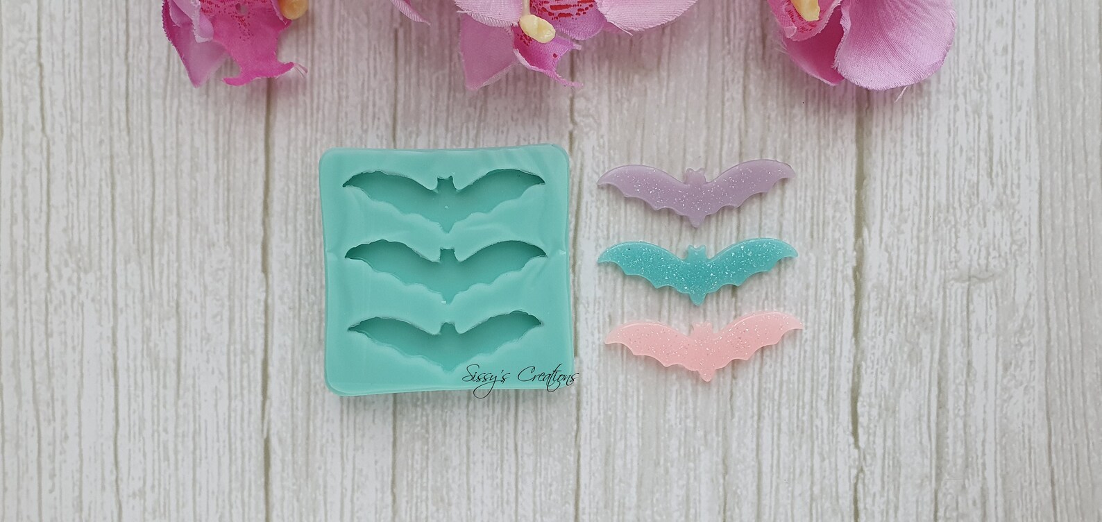 Bats Mold 4 Cm for Resin and Polymer Clay - Etsy