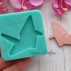 Swan Origami Mold, 5 Cm, for Resin, Polymer Clay, Wax, Soap... - Etsy
